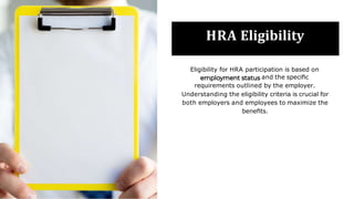 What Is HRA and How Is it Calculated? ppt | PPT