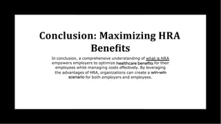 What Is HRA and How Is it Calculated? ppt | PPT