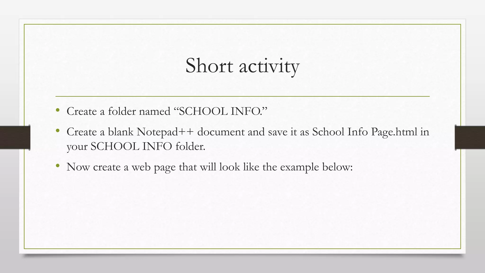What Is Html Pptx Web Design And Html Internet