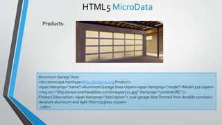 What is HTML 5? | PPTX