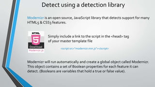What is HTML 5? | PPTX