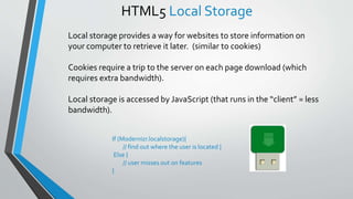What is HTML 5? | PPTX
