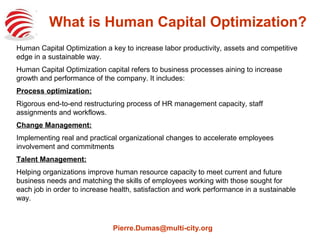 What is Human Capital Optimization? | PDF