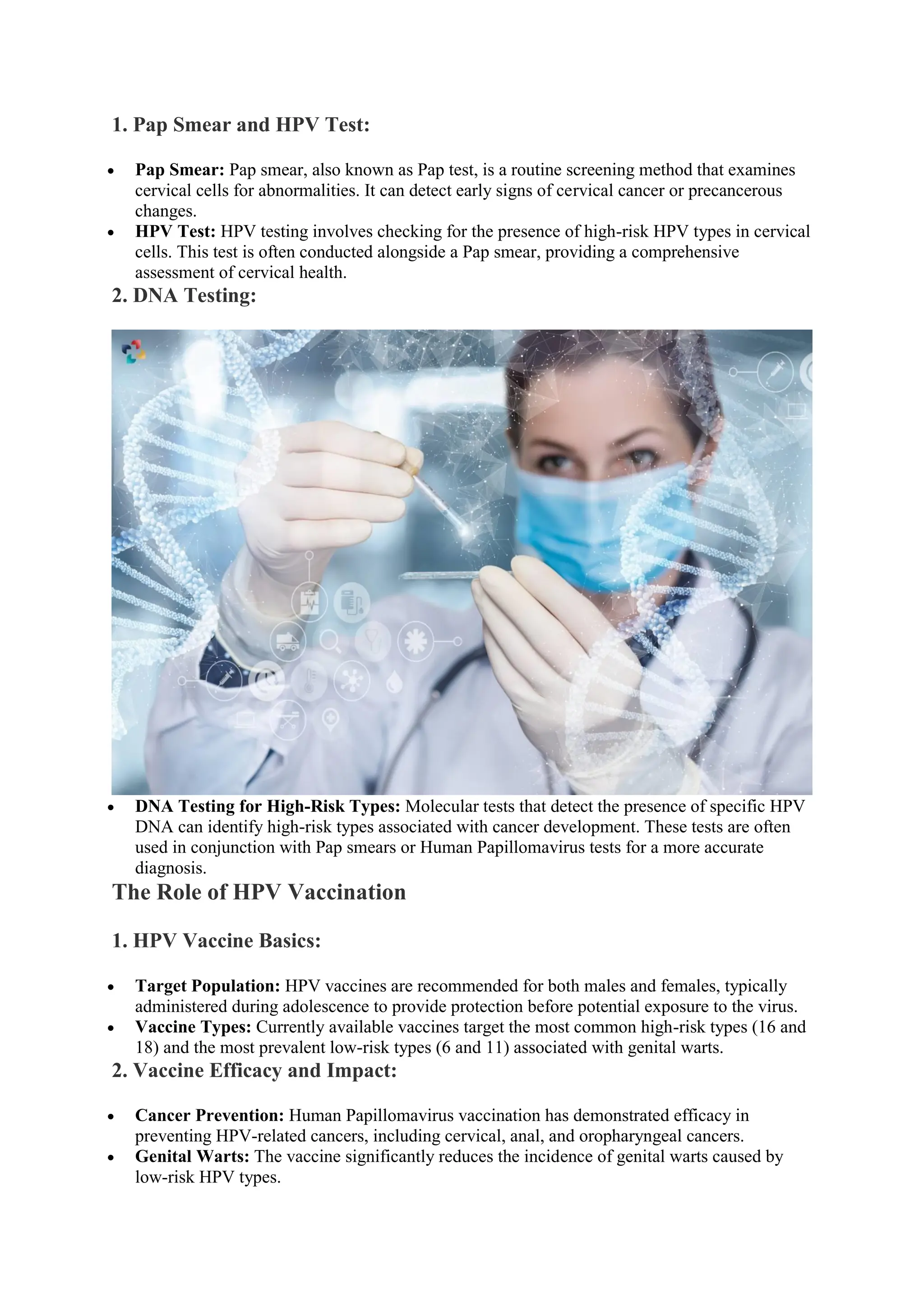 What is Human Papillomavirus (HPV)? Infections and Prevention | The ...