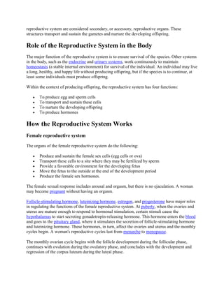What is human reproduction | DOCX