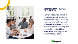 What is Human Resource, HR Definition & Meaning | PPT
