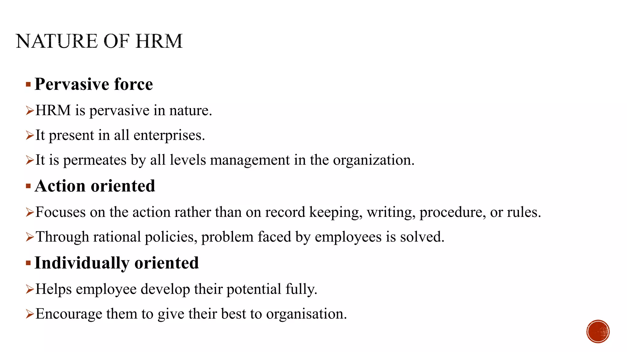 What is human resource management, Nature, Scope, Objectives and ...