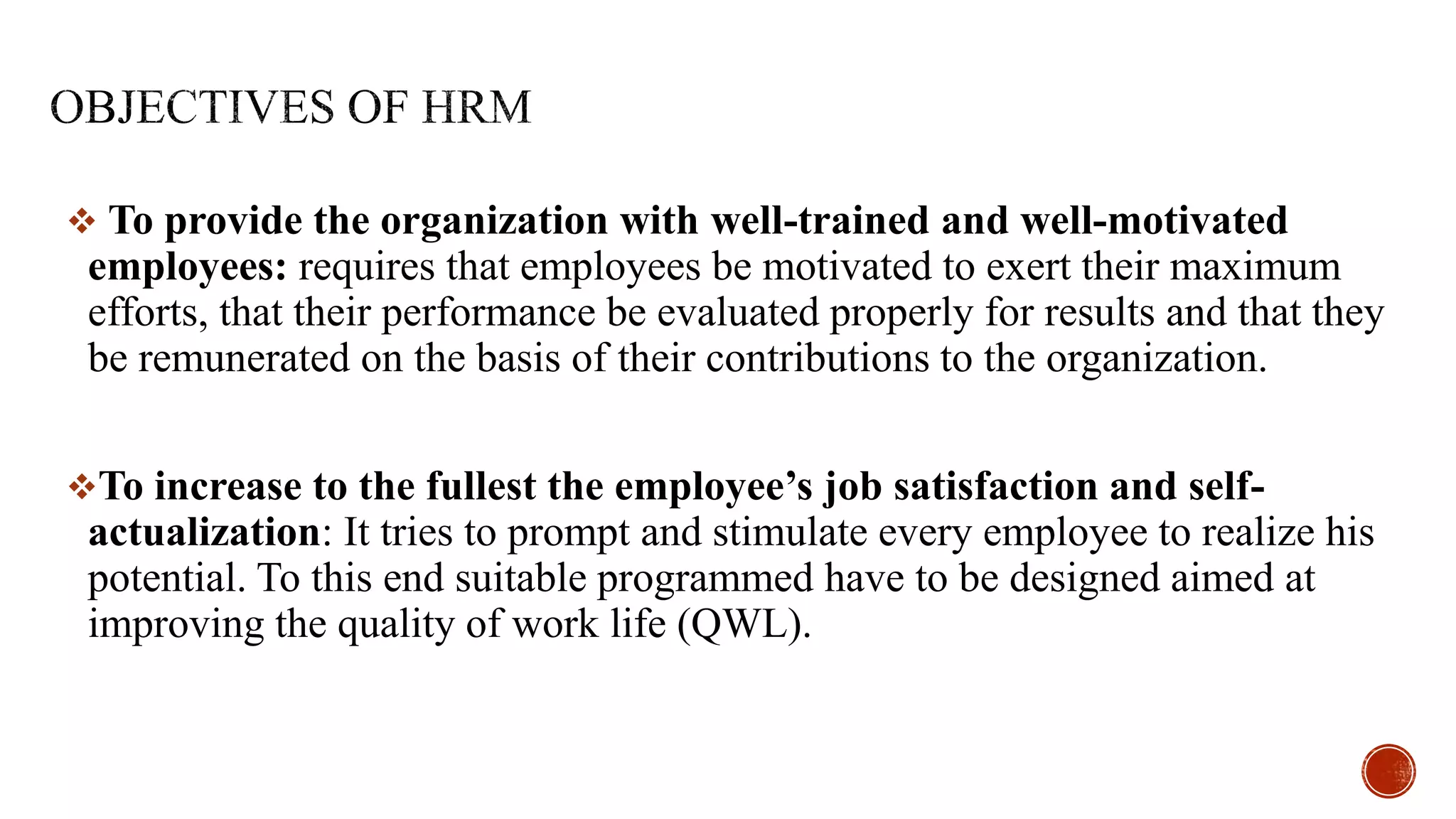 What is human resource management, Nature, Scope, Objectives and Ethical issue.pptx