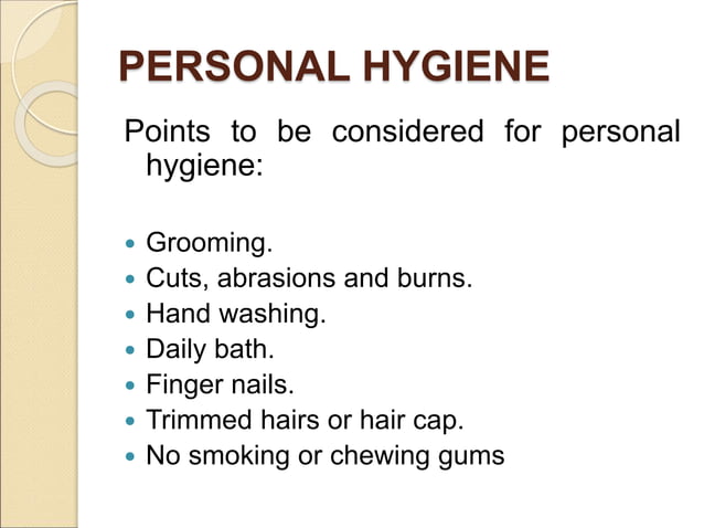 WHAT IS A HYGIENE and its relevance .ppt
