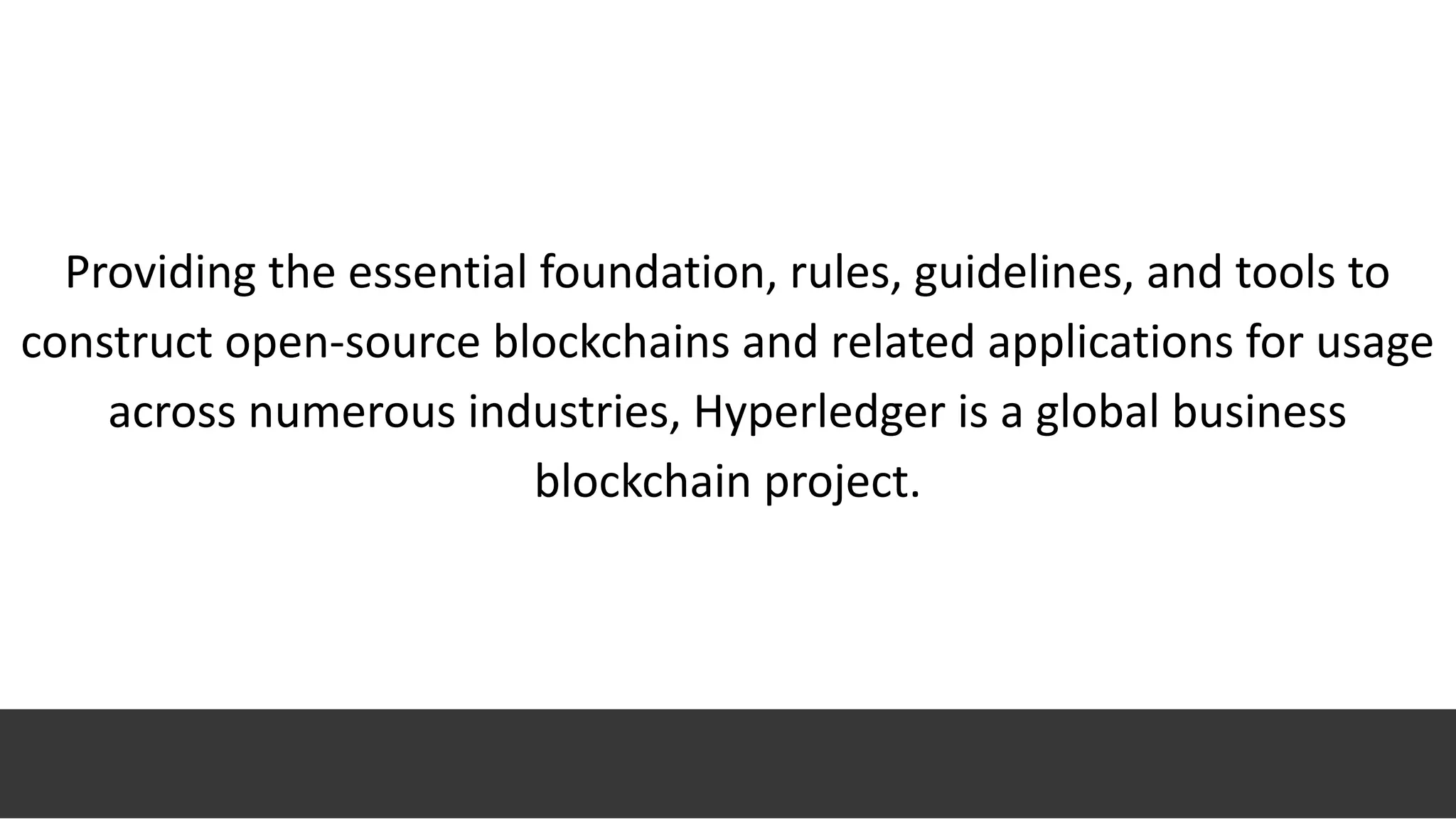What is Hyperledger Development? | PDF