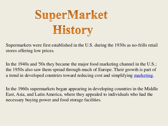 What is hypermarket