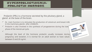 What is hyperprolactinemia? A brief review | PPT