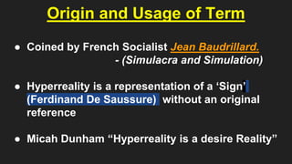 What is hyperreal? | PPT
