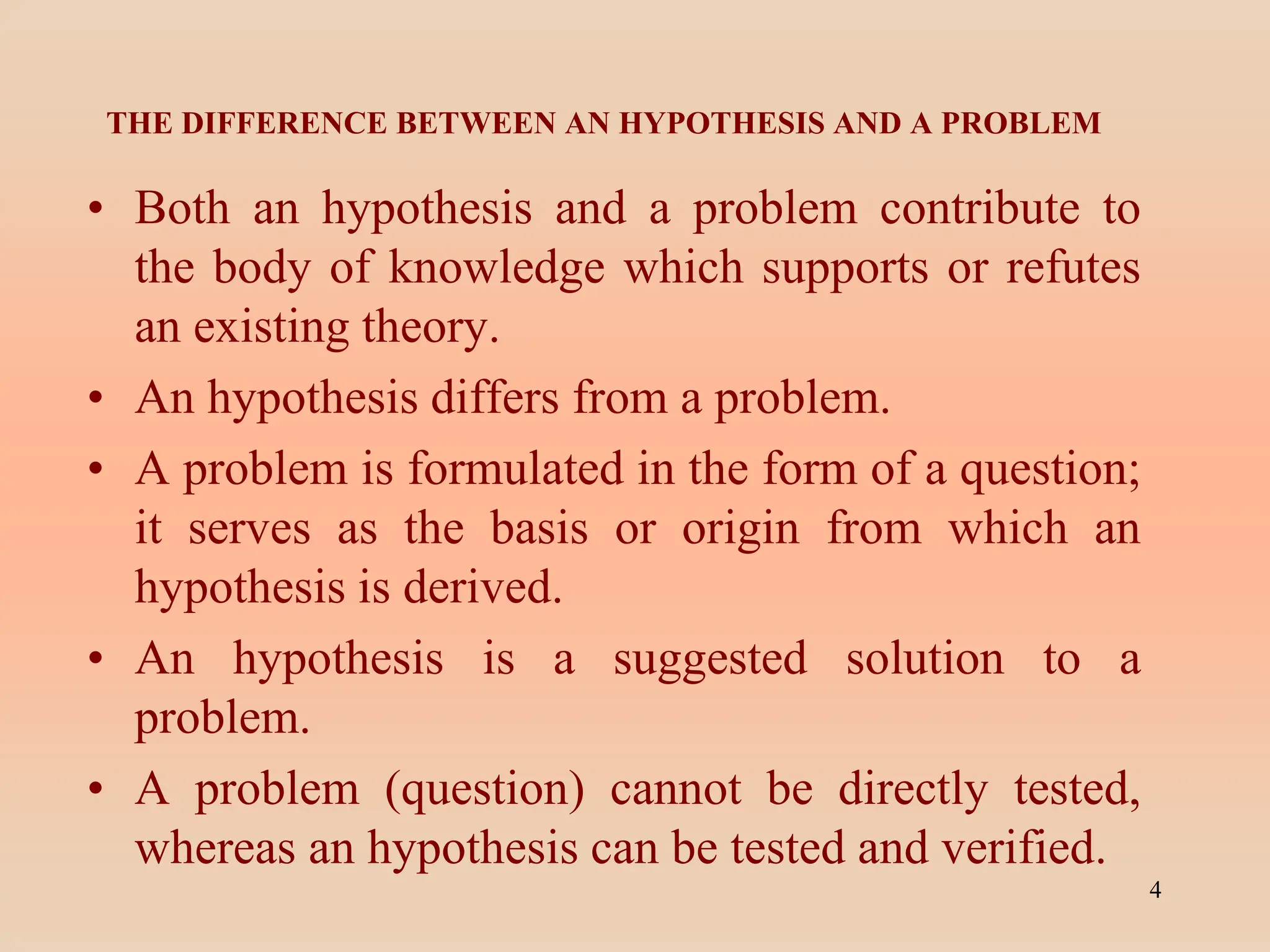 What is Hypotheses an introduction in hypothesis | PPT