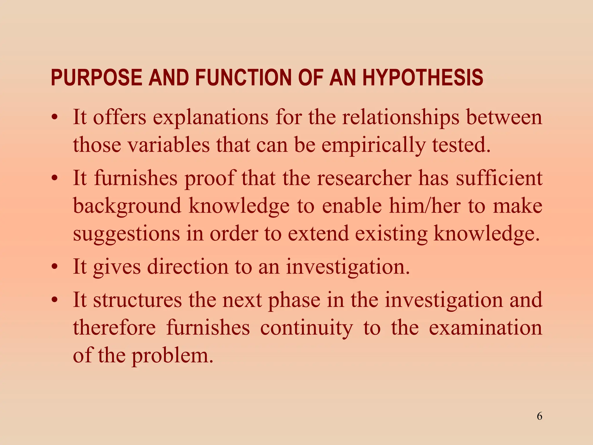 What is Hypotheses an introduction in hypothesis | PPT