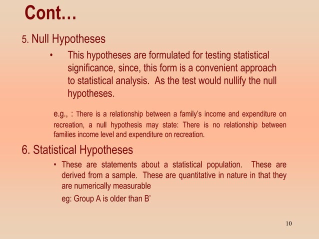 What is Hypotheses an introduction in hypothesis | PPT
