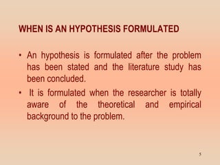 What is Hypotheses an introduction in hypothesis | PPT