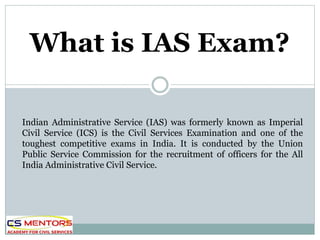 What is IAS? | PPTX
