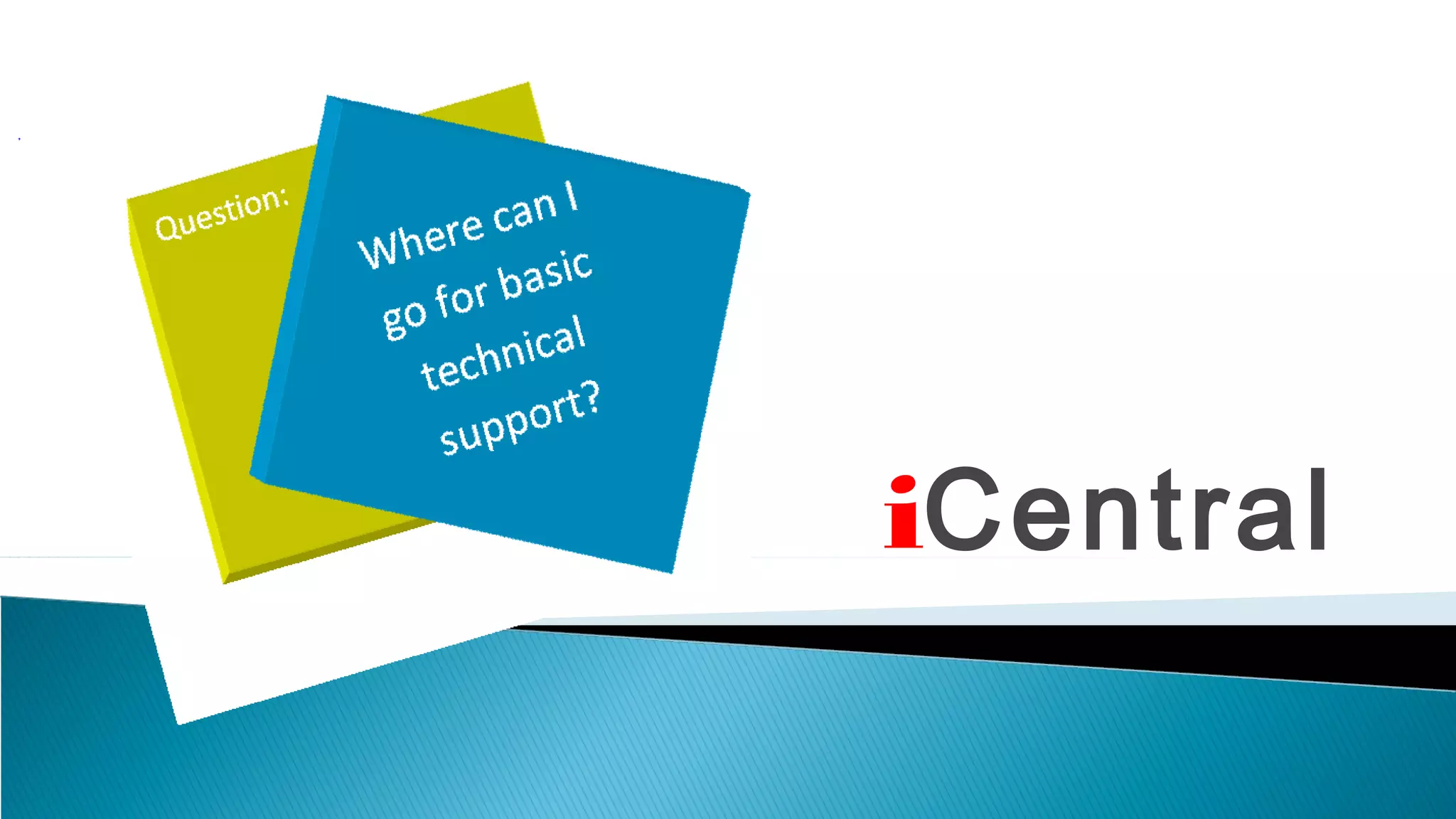 What is iCentral at Barker? | PPT