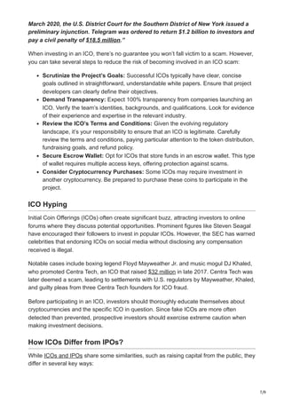 What is ICO and How Does it Work.pdf overview | PDF