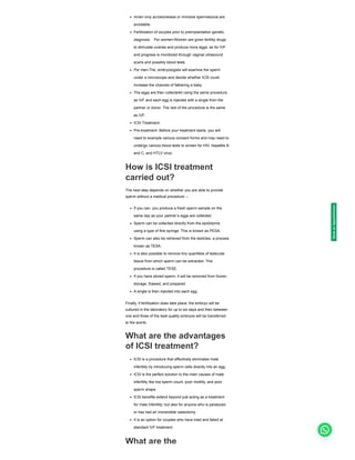 What is ICSI Treatment and Who is it For? | PDF