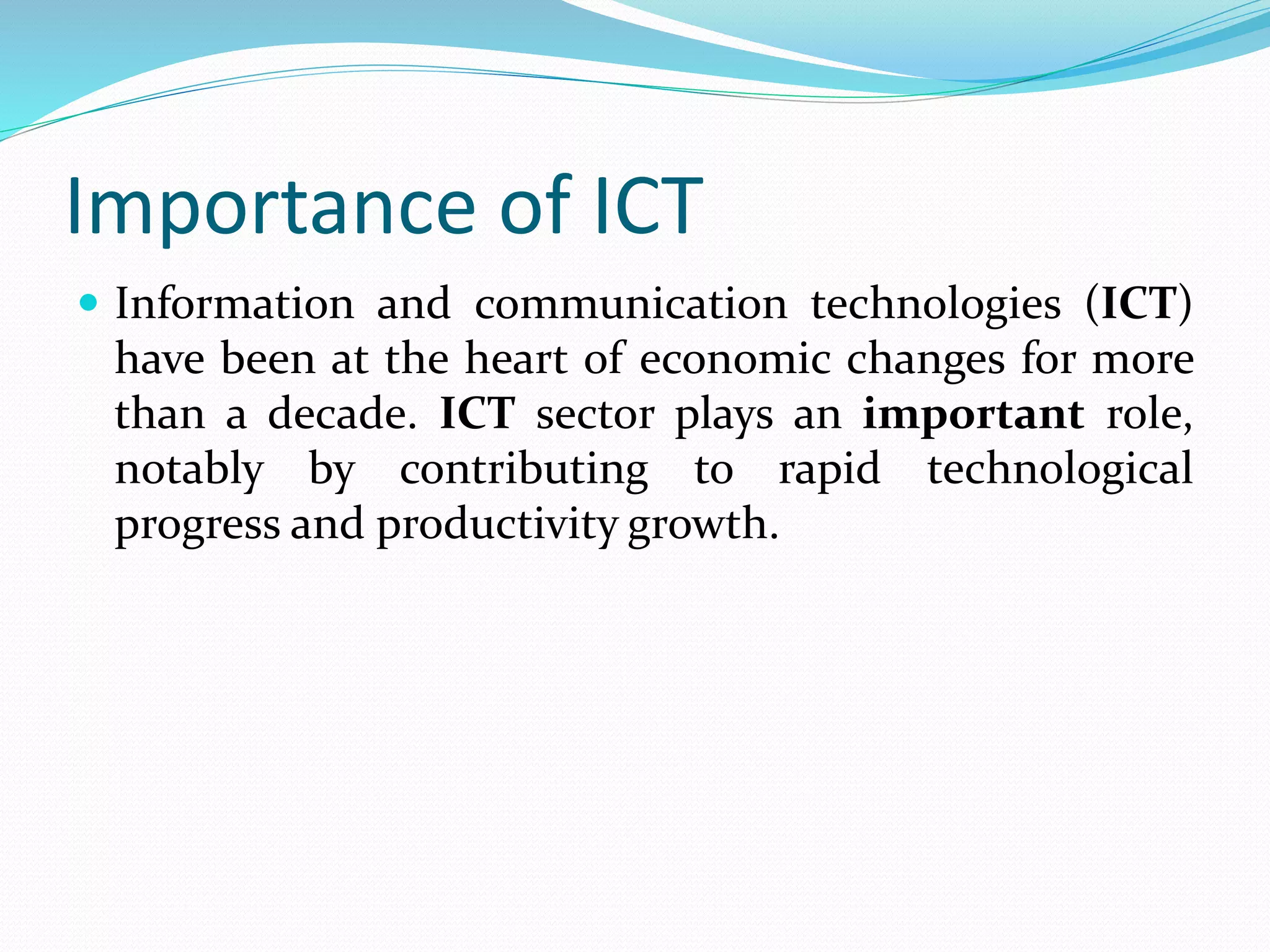 What is ict | PPTX
