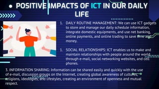 WHAT IS INFORMATION COMMUNICATION TECHNOLOGY? | PPTX