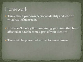 What is identity | PPTX