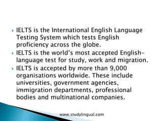 What is IELTS? | PPT