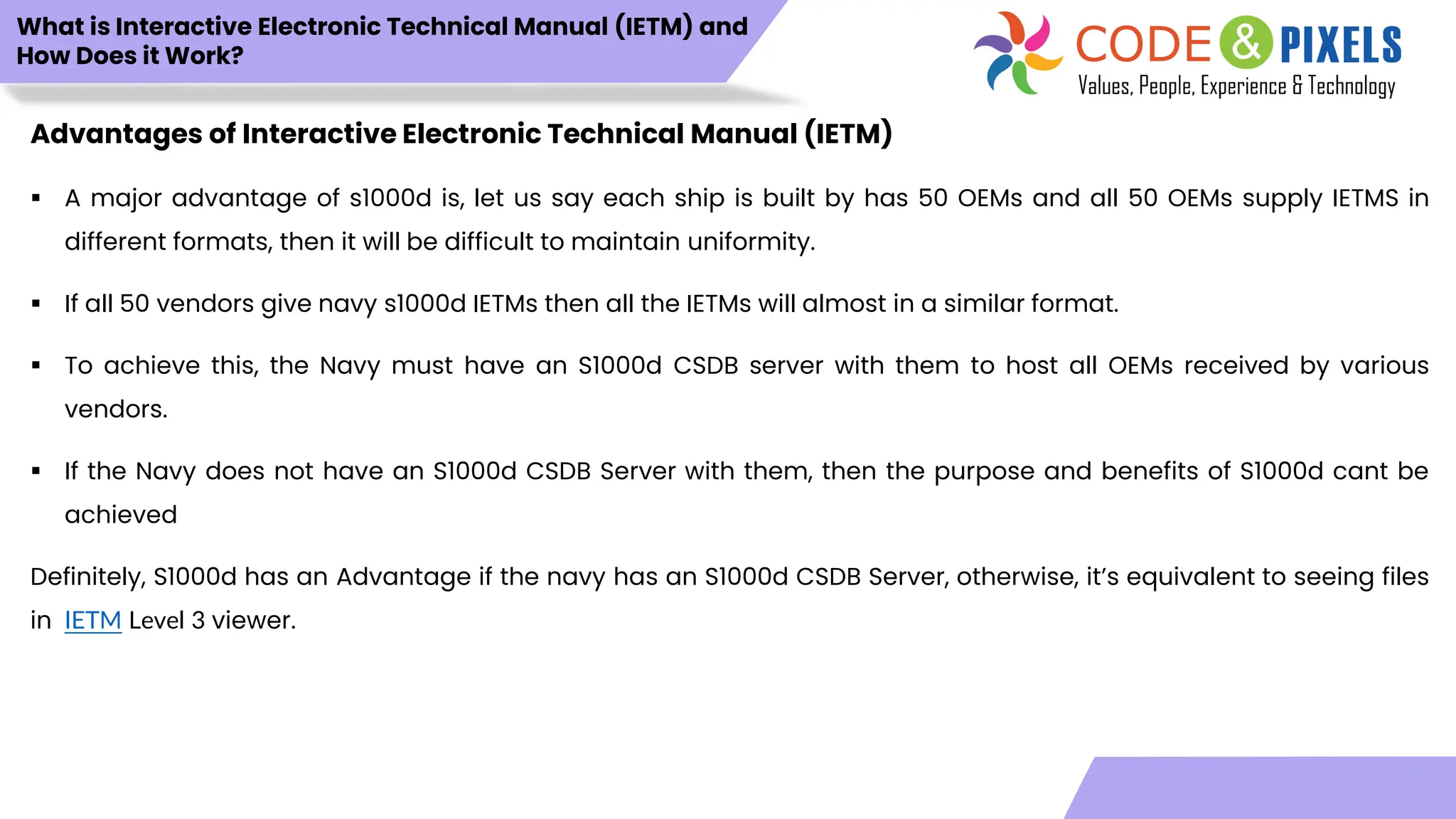 What is (IETM) Interactive Electronic Technical Manual and How Does it ...