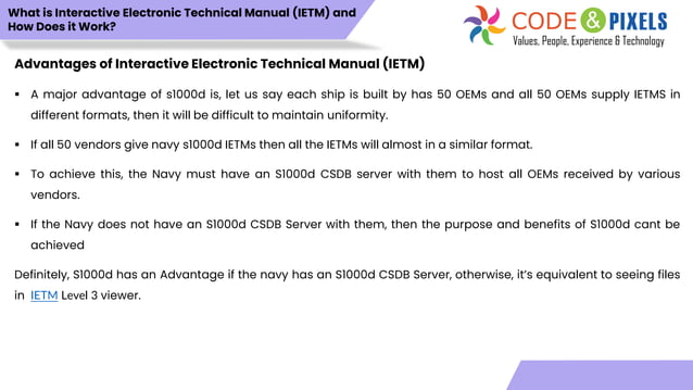What is (IETM) Interactive Electronic Technical Manual and How Does it ...