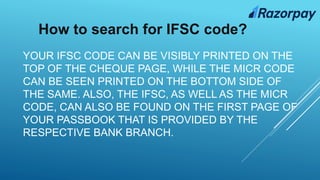 What Is IFSC Code.pptx