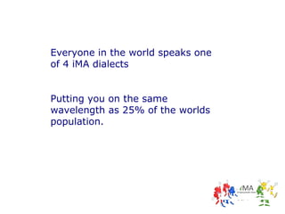 What is iMA? | PPT