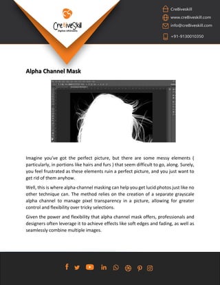 Understanding Image Masking: What It Is and Why It's Matters | PDF