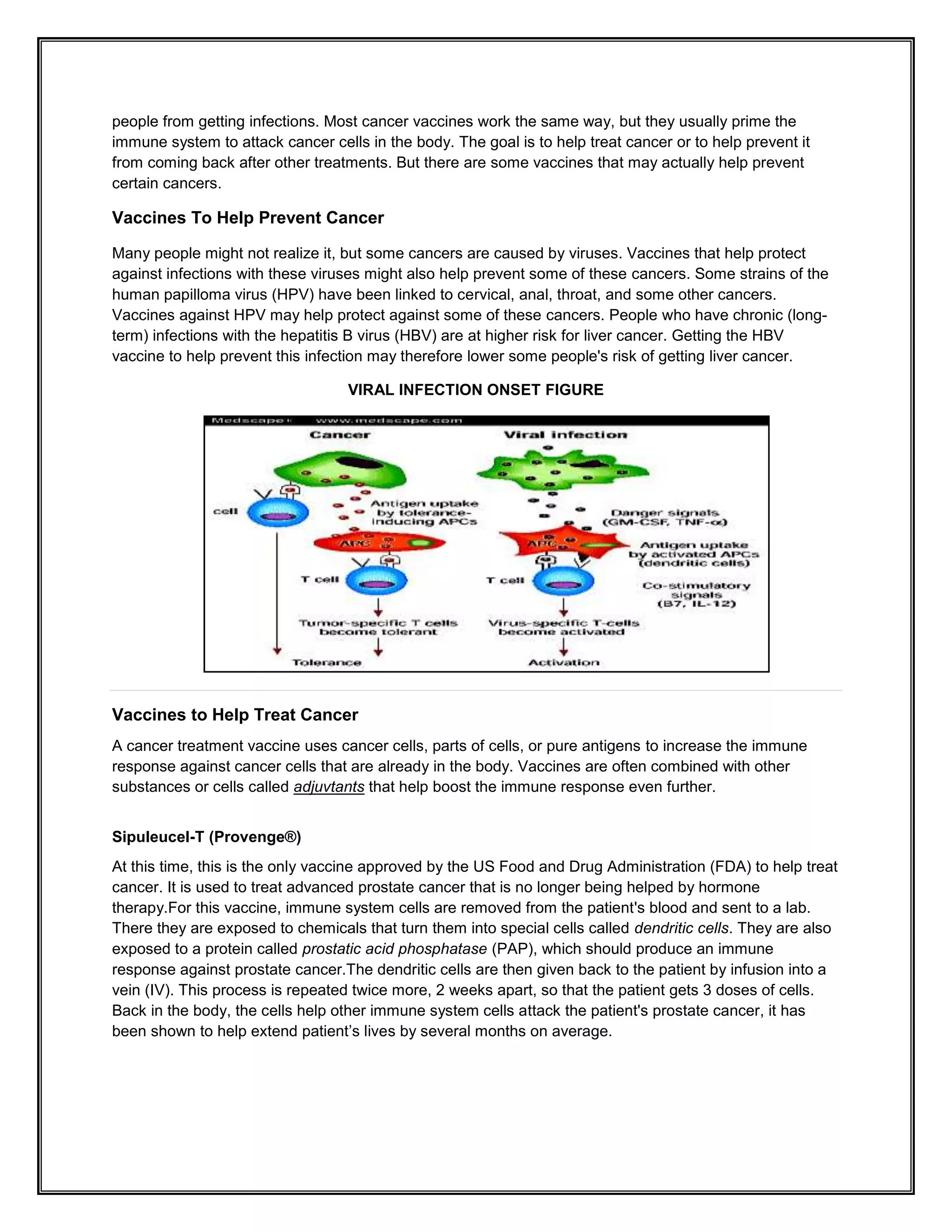 Cancer Immunotherapy Docx