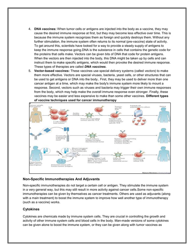 Cancer Immunotherapy Docx