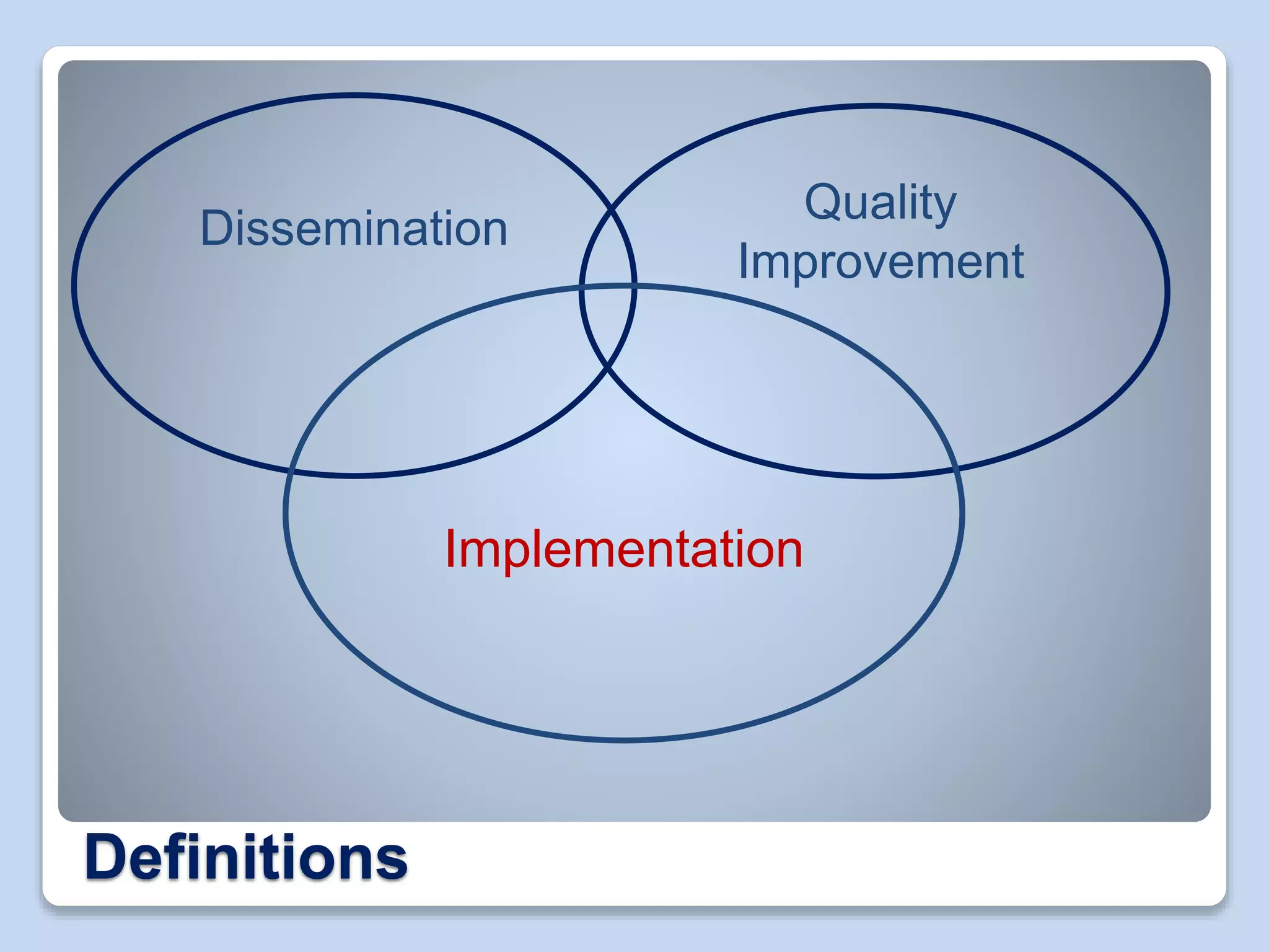 What is implementation science and why should you care | PPTX