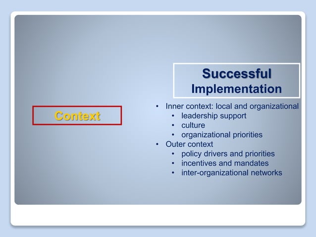 What is implementation science and why should you care | PPTX | Healthcare Industry | Industries