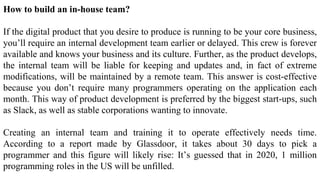 What is In-house Development or Developer Team and What are the ...