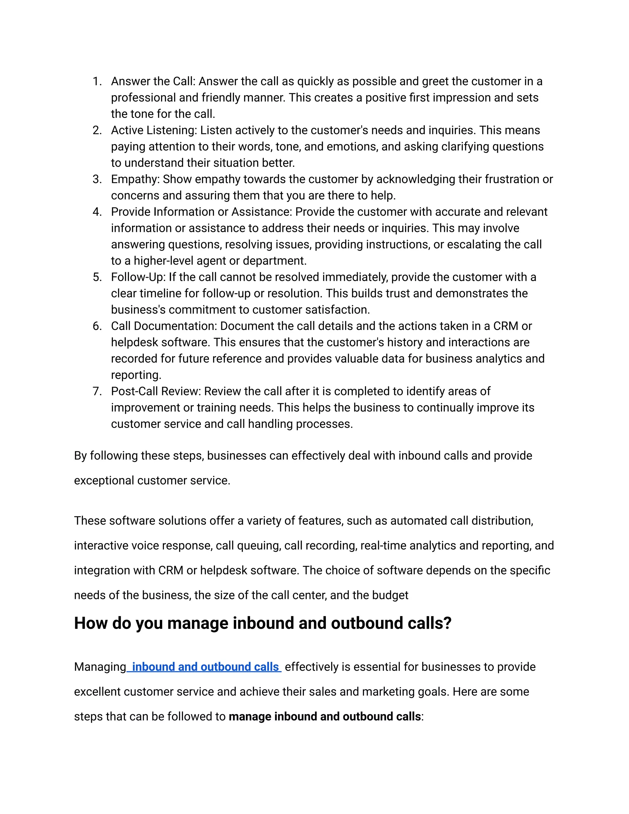 What is inbound calling solution.pdf | Web Conferencing | Computer ...