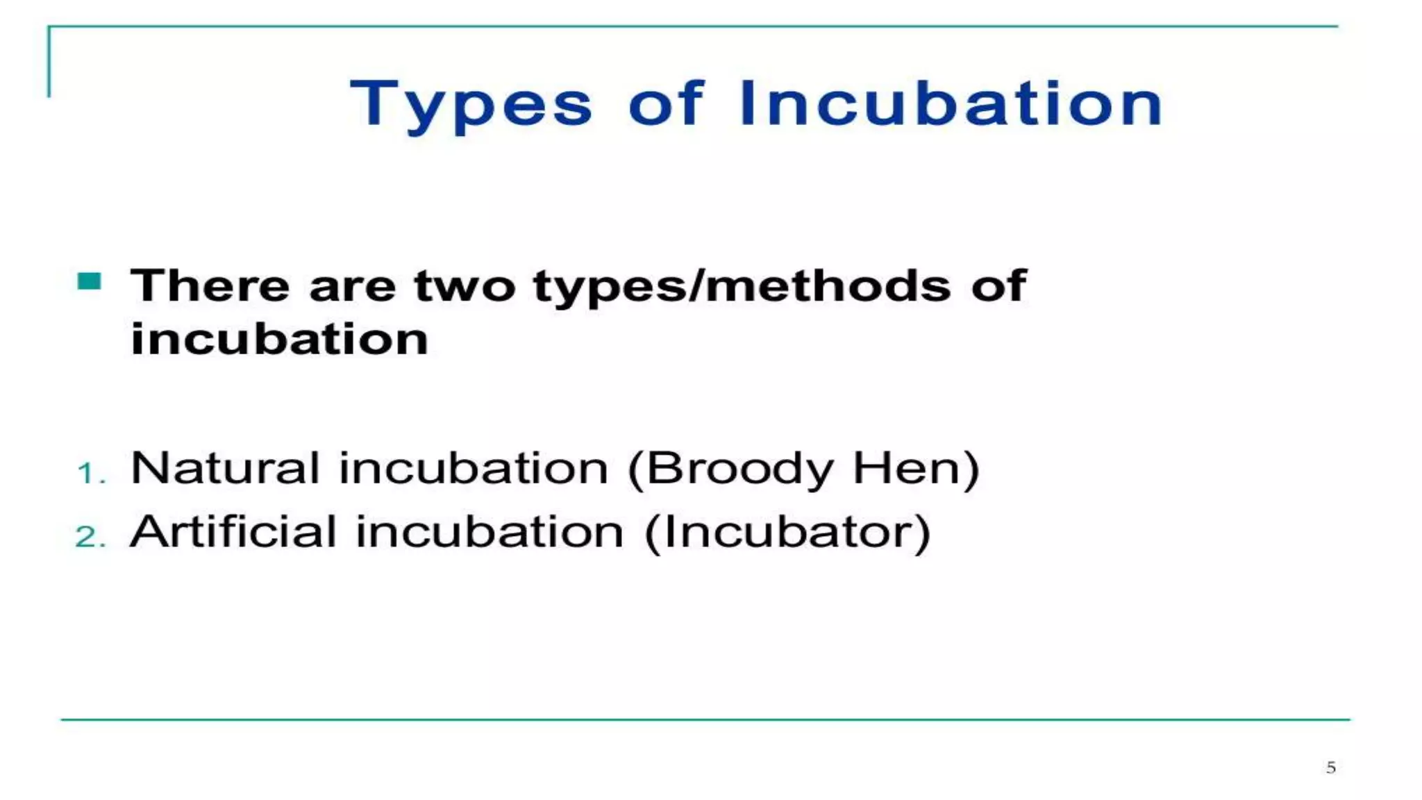 What is incubation? | PPT
