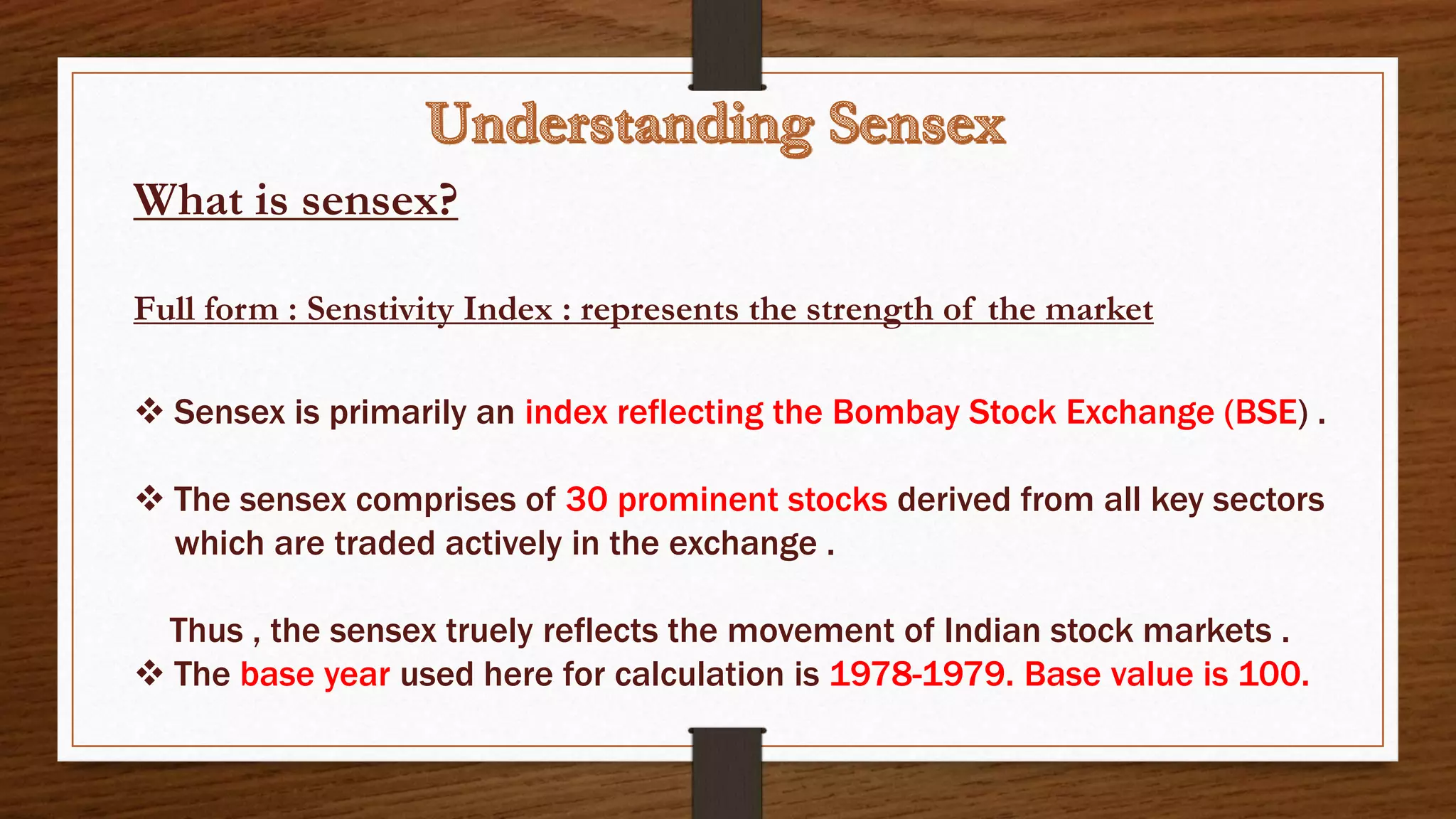 What is index and how it is calculated | PPTX