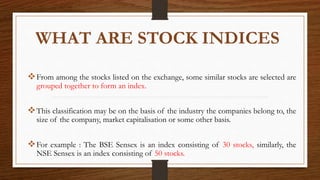 What is index and how it is calculated | PPTX