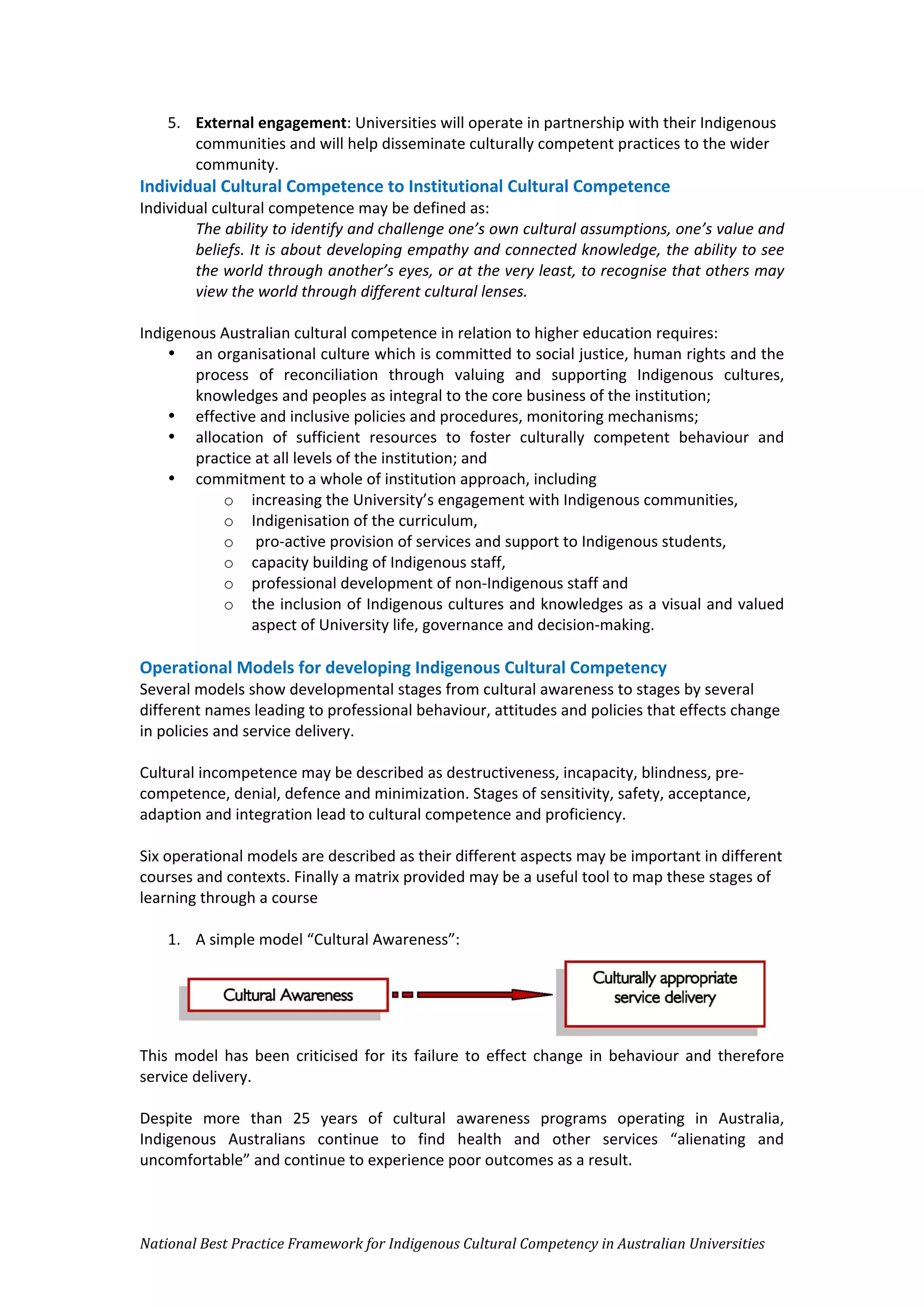 What is indigenous cultural competency | PDF
