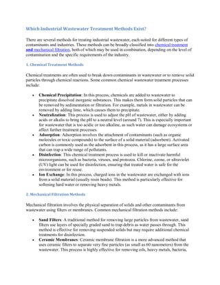 What Is Industrial Wastewater Treatment - A Guide to Understanding Its ...