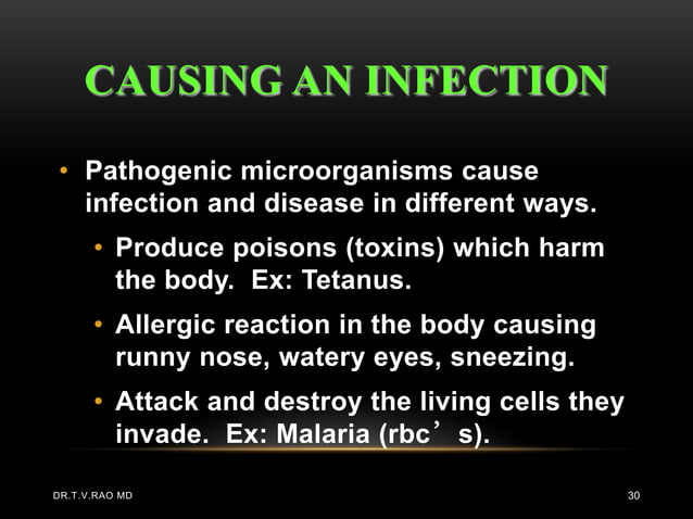 What is Infection ? | PPTX | Infectious Diseases | Diseases and Conditions