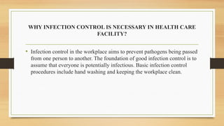 What is infection control...........pptx