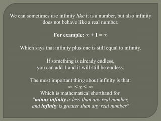 What is infinity | PPTX