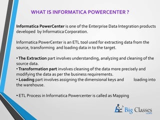 What is Informatica Powercenter | PPTX