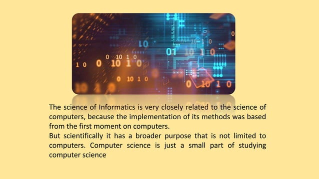 What is informatics | PPT